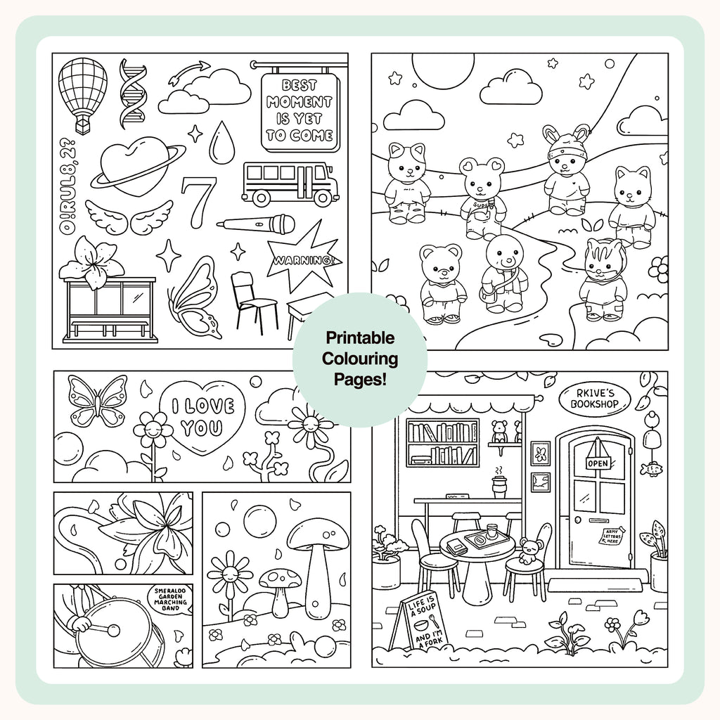Digital Download - ULTIMATE Colouring Bundle (40 Pages) – rmdesignstudio