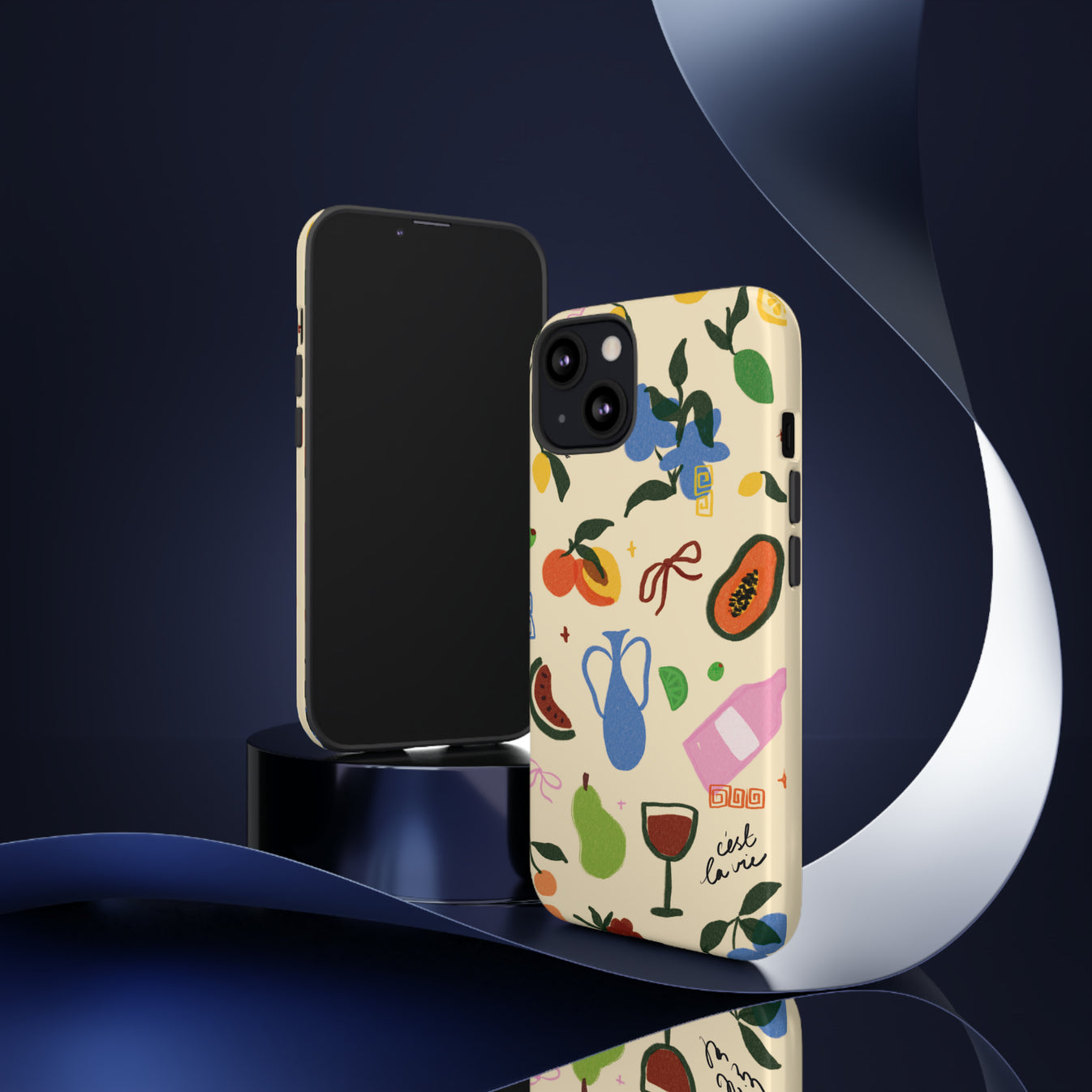 'Tropical Vibe' Double-Layered Protection Phone Case – rmdesignstudio
