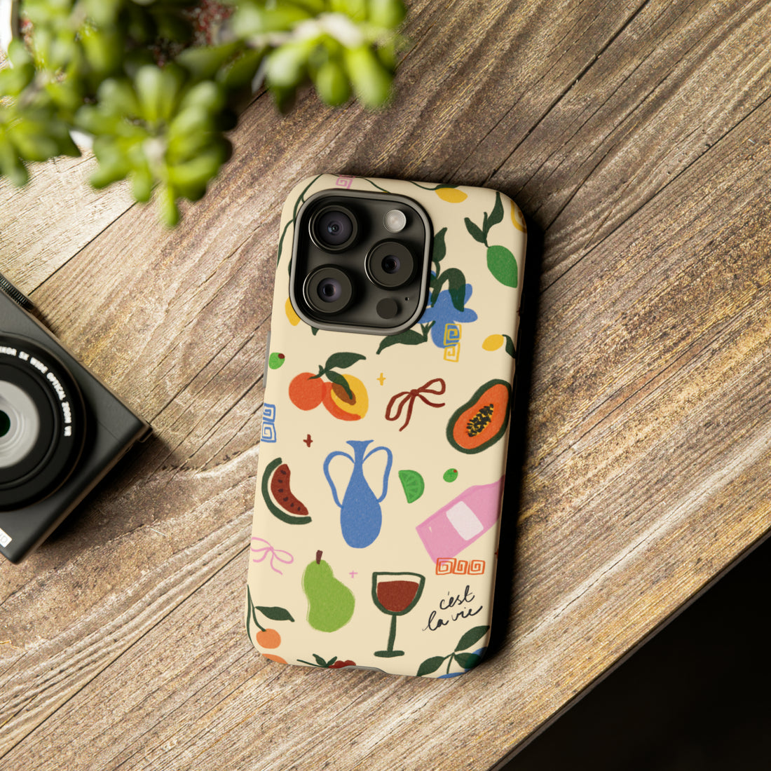 'Tropical Vibe' Double-Layered Protection Phone Case – rmdesignstudio