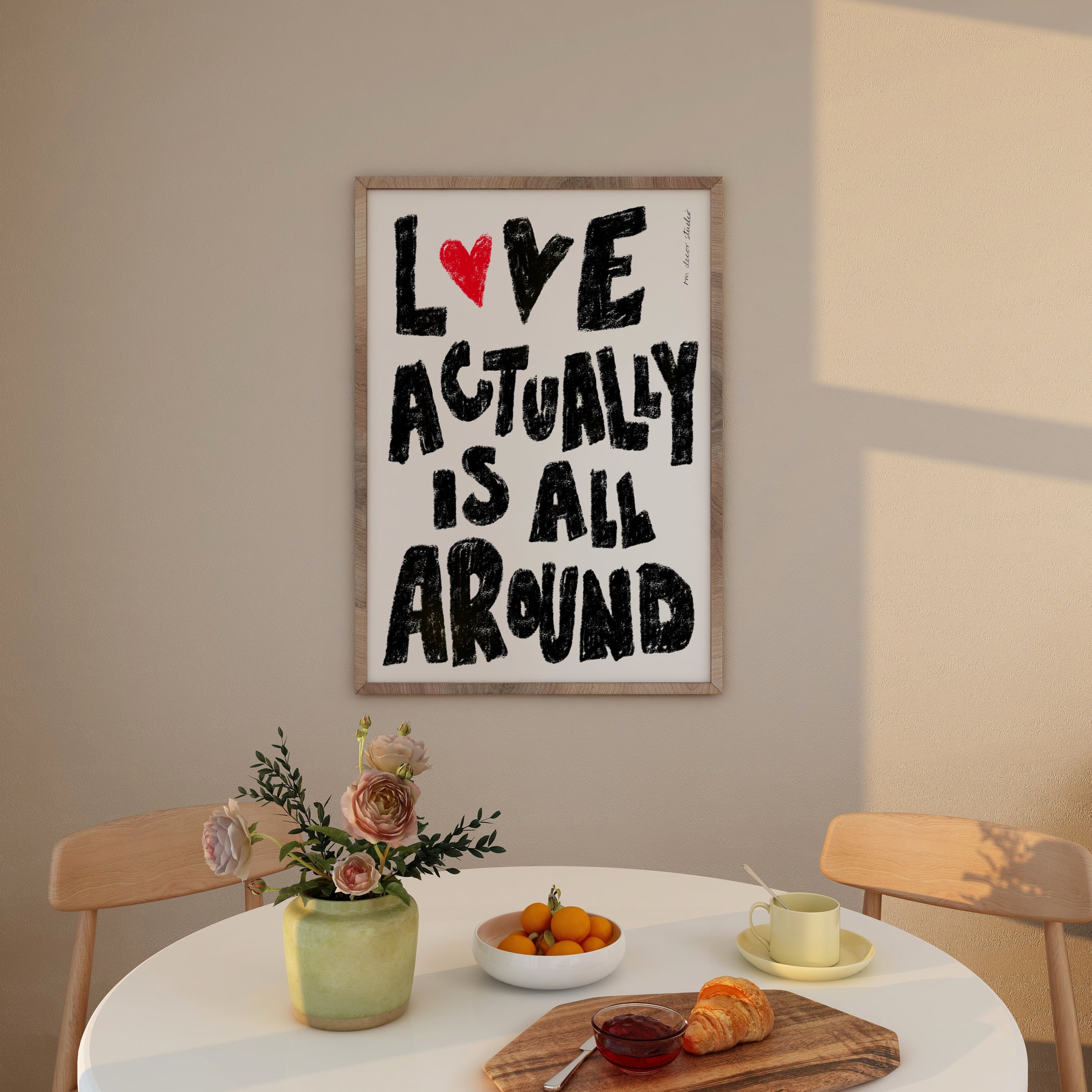 Love Actually is All Around Print – rmdesignstudio