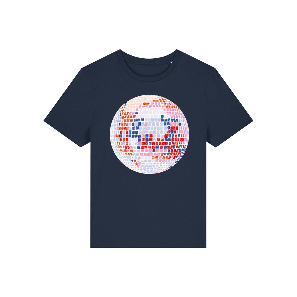 Disco Ball Fitted Tee – rmdesignstudio