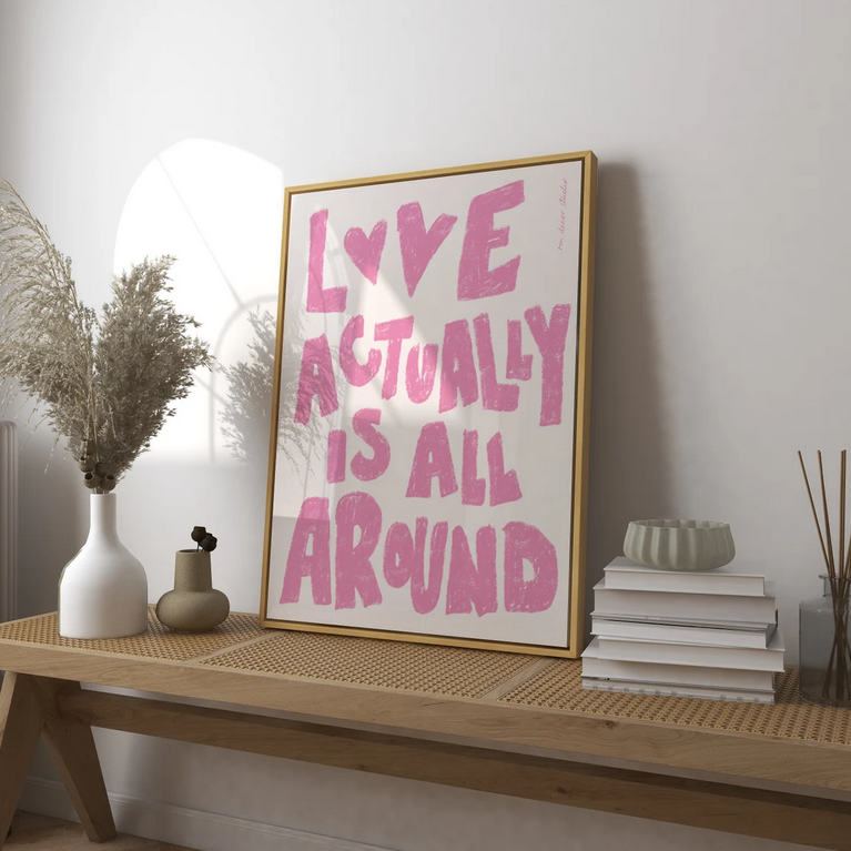 Love Actually is All Around Print – rmdesignstudio