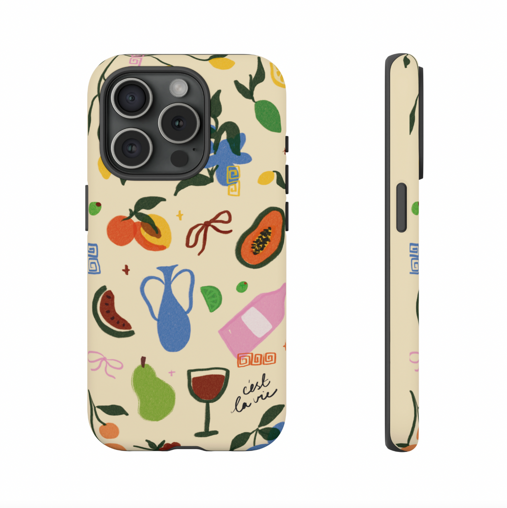 'Tropical Vibe' Double-Layered Protection Phone Case – rmdesignstudio