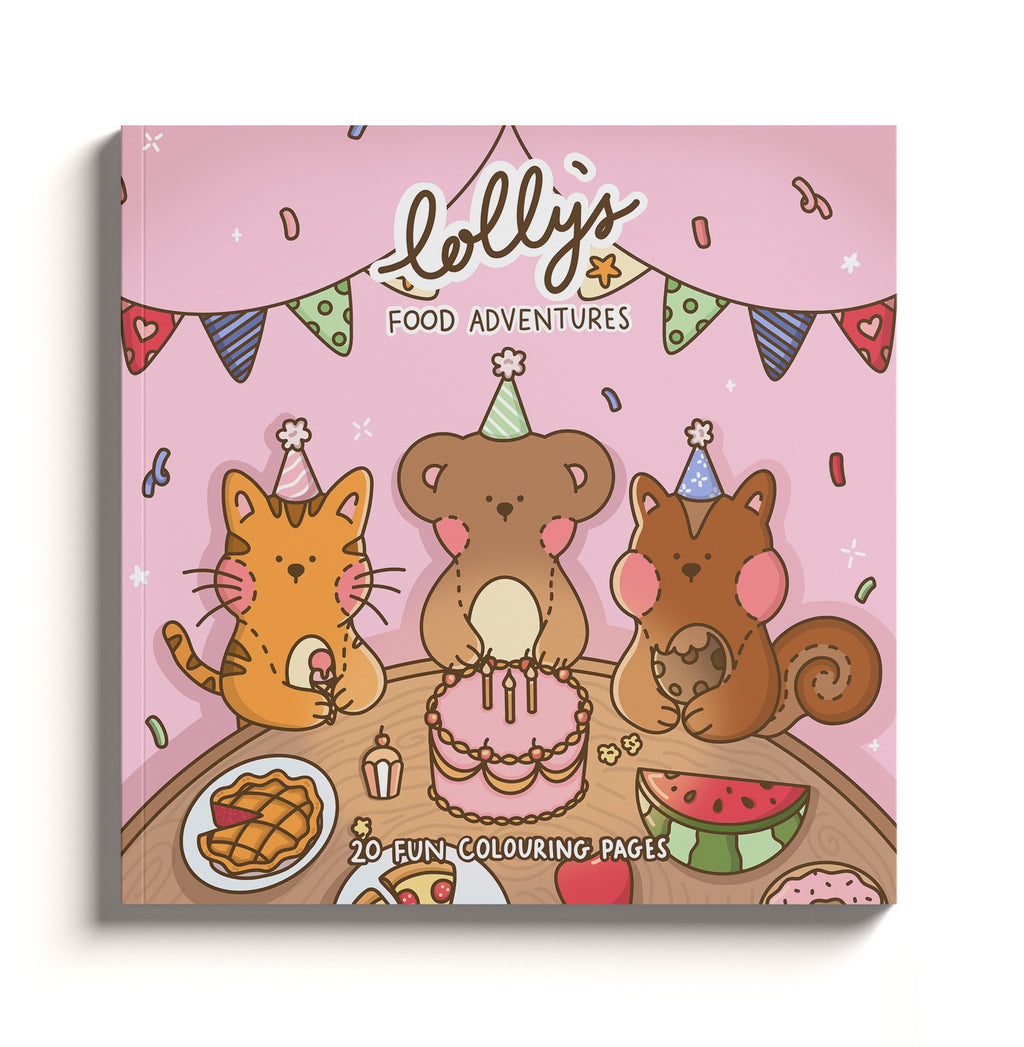 Lolly's Food Adventure Colouring Book – rmdesignstudio